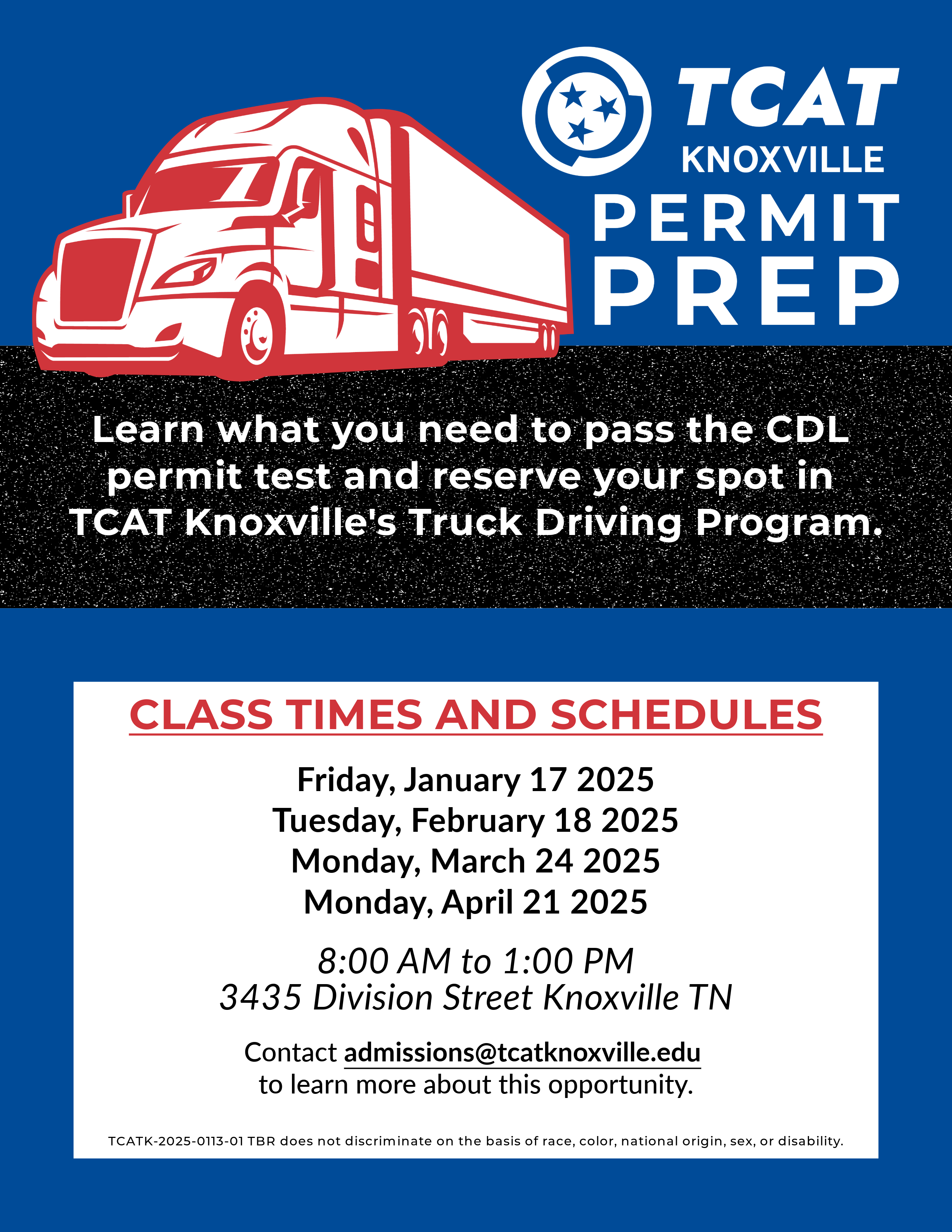 Truck Driving | TCAT Knoxville